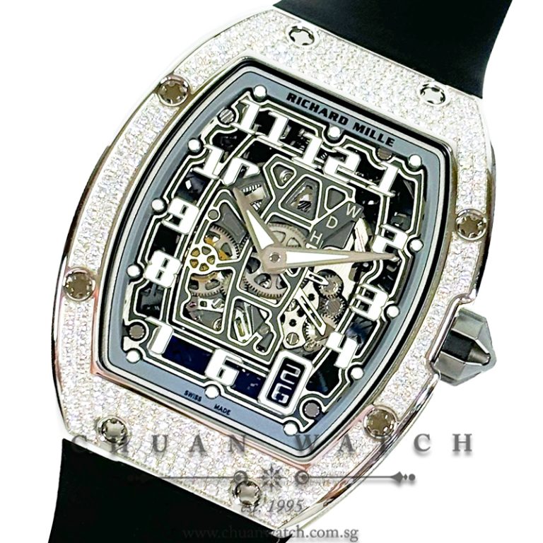 Richard Mille RM67-01 Extra Flat White Gold Full Diamonds :: Chuan ...