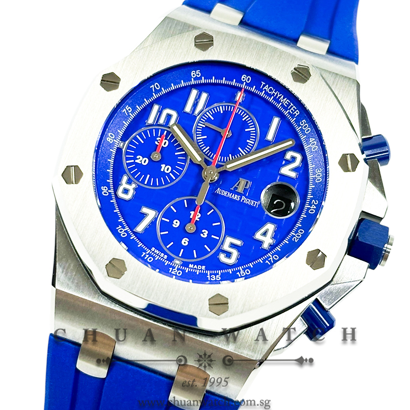 Audemars Piguet Royal Oak Offshore 'Indigo' Steel 42mm 26470ST ...