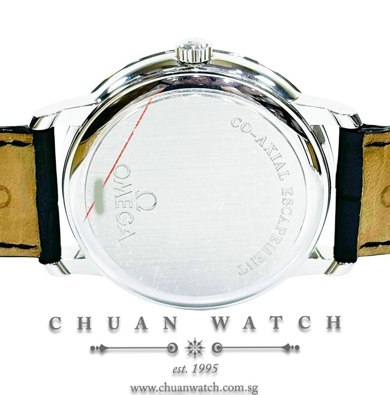 Omega De Ville Prestige Co-Axial Chronometer 39mm 4813.40.01 Grey ...