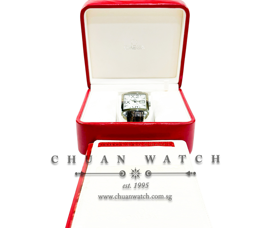 Omega De Ville 'X2' Co-Axial Chronometer 35mm 7813.30.39 White ...