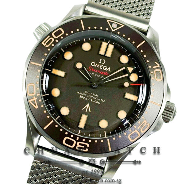 Omega Seamaster Diver 300M '007 No Time To Die' Edition Titanium 42mm ...