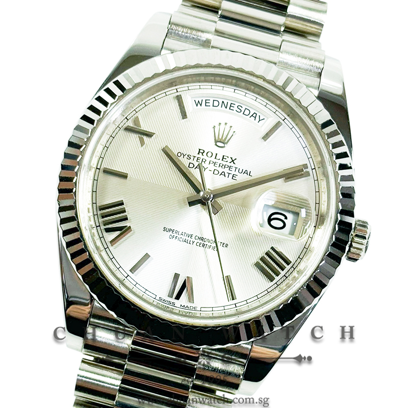 Rolex Watch White Gold