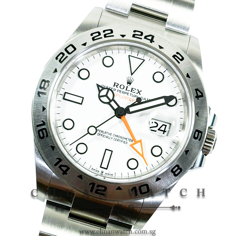 Rolex Explorer II 42mm 226570 'Polar' White :: Chuan Watch Singapore ...