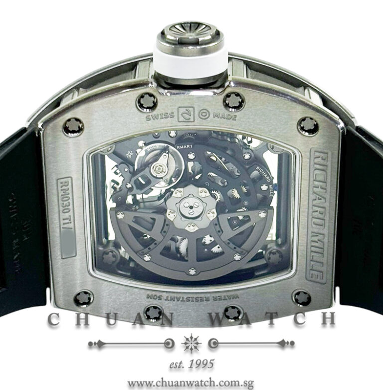 Richard Mille RM030 Titanium - Discontinued :: Chuan Watch Singapore ...