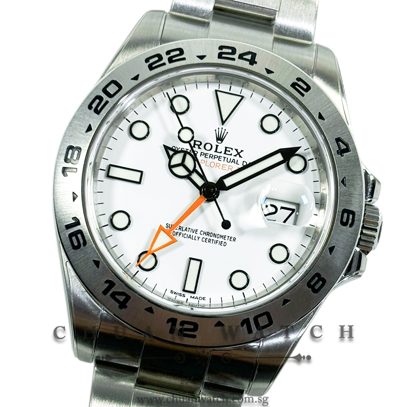 Rolex Explorer II 42mm 216570 'Polar' White - Discontinued :: Chuan ...