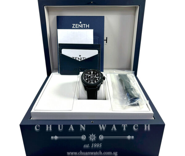 Zenith Pilot Big Date Flyback Black Ceramic 42.5mm 49.4000.3652/21.I001 ...