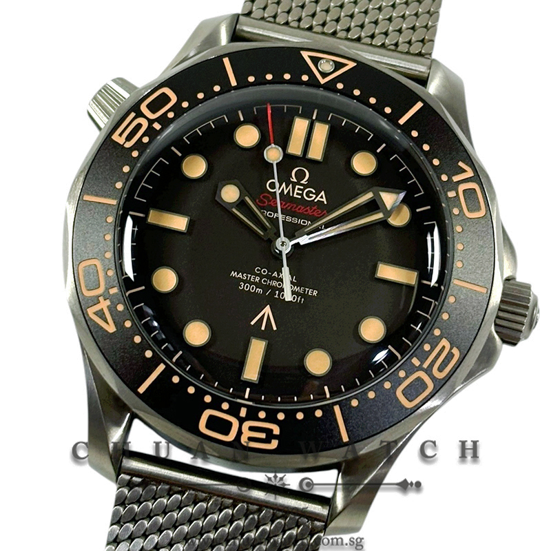 Omega Seamaster Diver 300M '007 No Time To Die' Edition Titanium 42mm ...