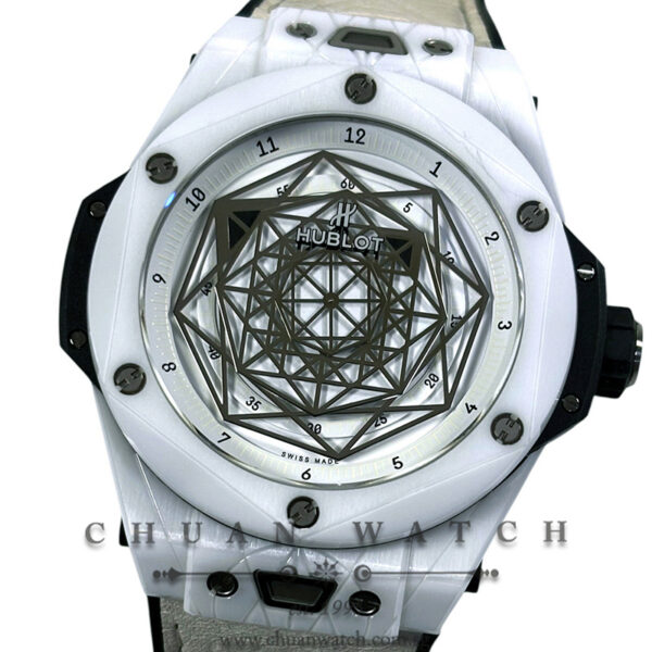 Hublot Big Bang Unico Sang Bleu White Ceramic 45mm 415.HX.2027.VR.MXM19 ...