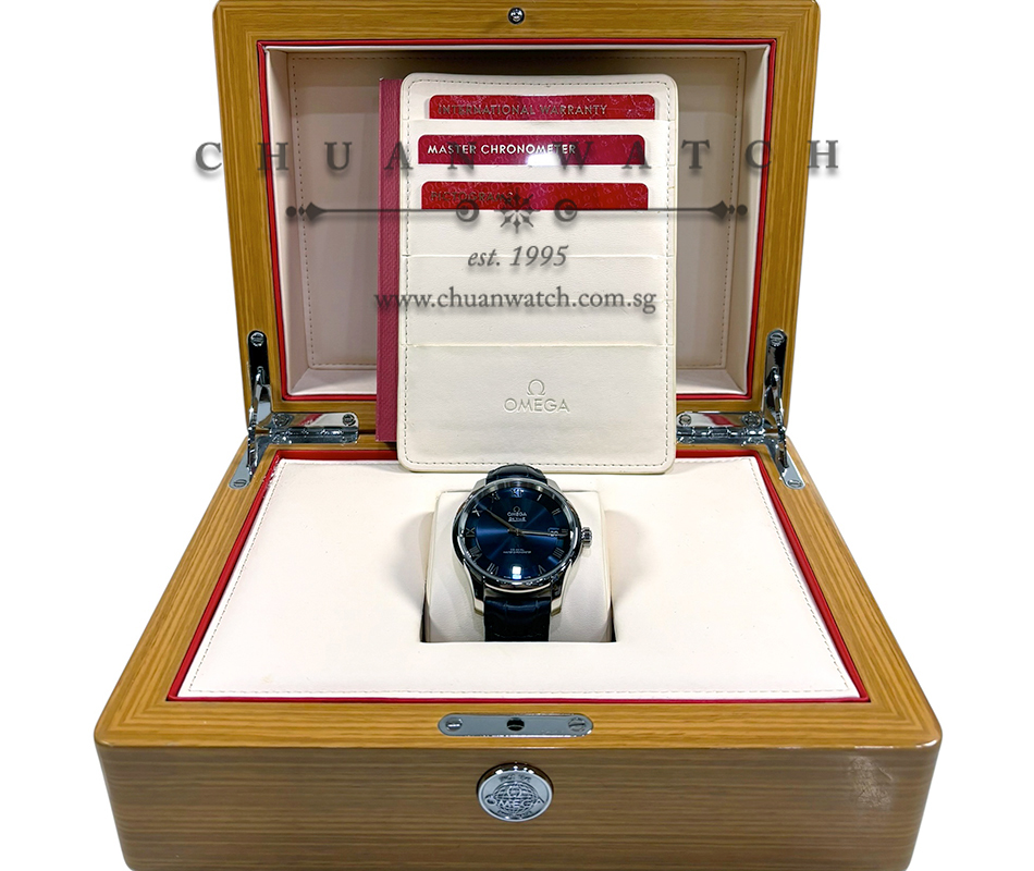 Omega De Ville Hour Vision Co-Axial Master Chronometer 41mm 433.13.41 ...